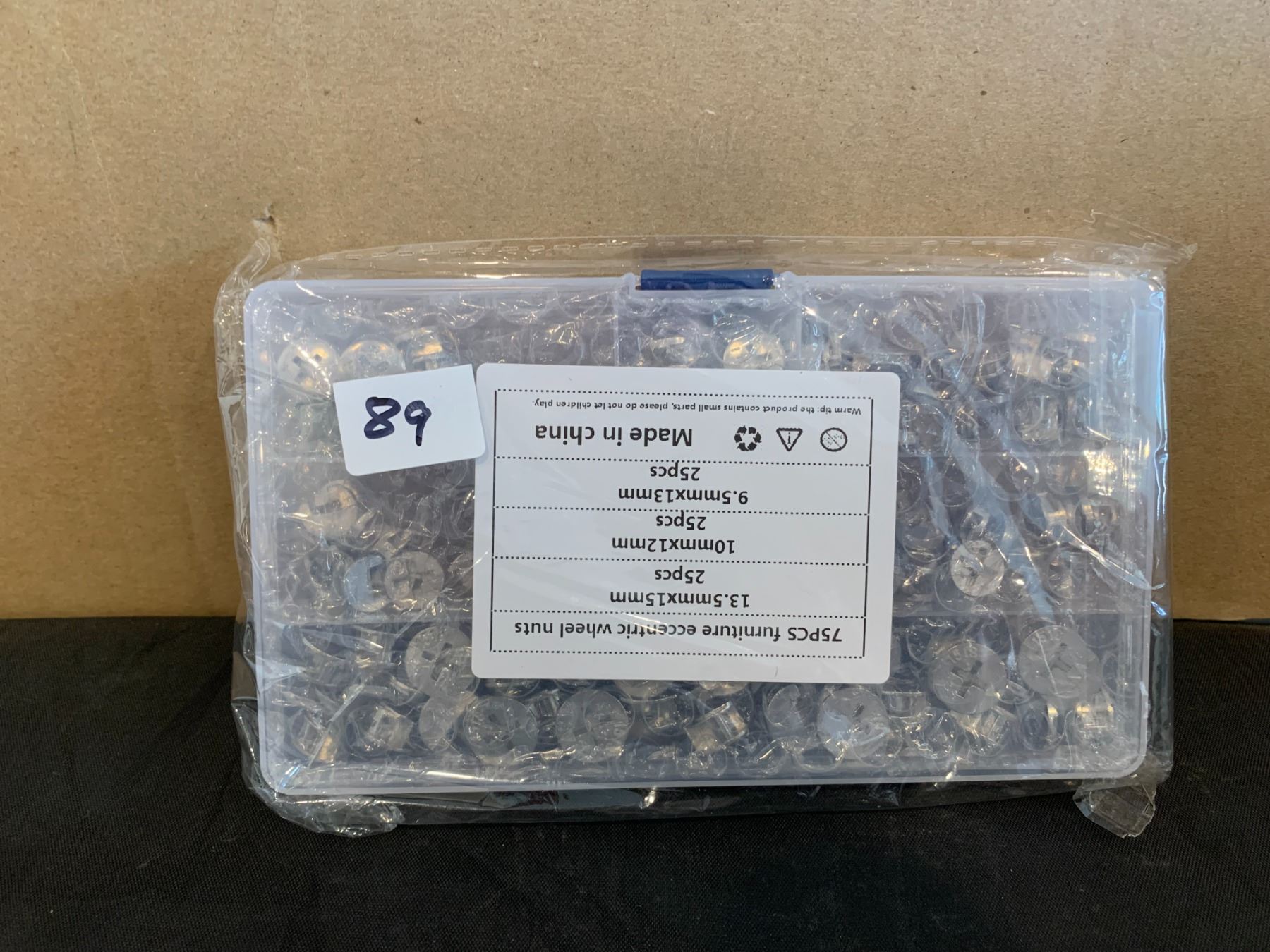 75 PCS Cam Lock Fittings - Eccentric Wheel Nut Set