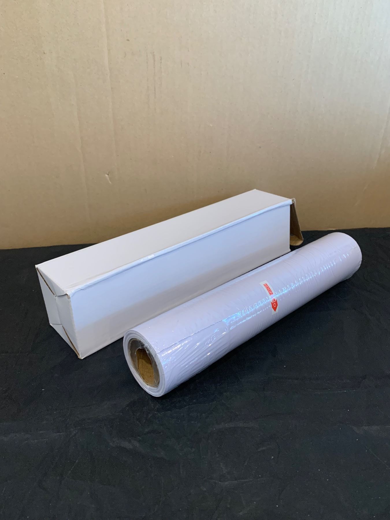 White Permanent Viny 12" x 15FT - Glossy Adhesive Vinyl