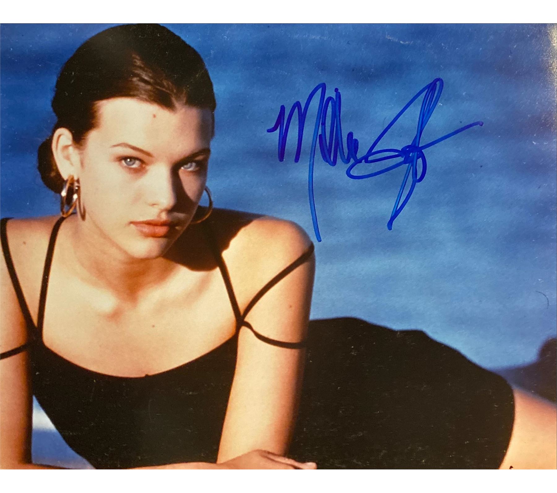 Milla Jovovich Signed Photo