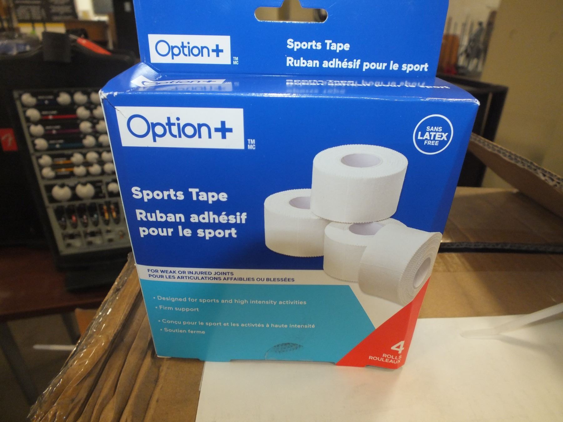 1 case Of Sport Tape