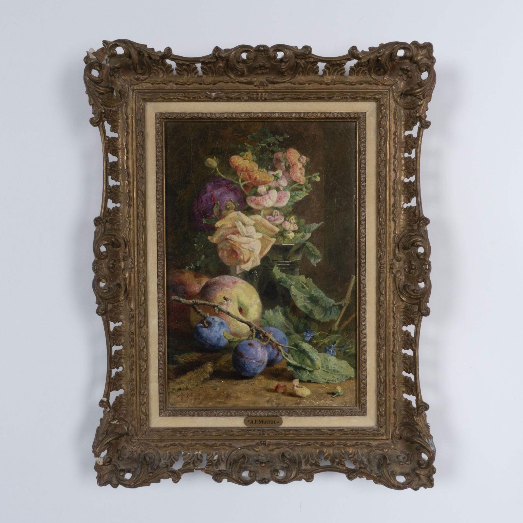 Annie Feray Mutrie, Original Antique Oil on Canvas, Signed