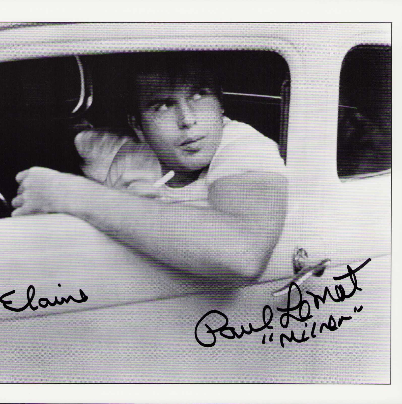 Paul Le Mat signed photo American Graffiti