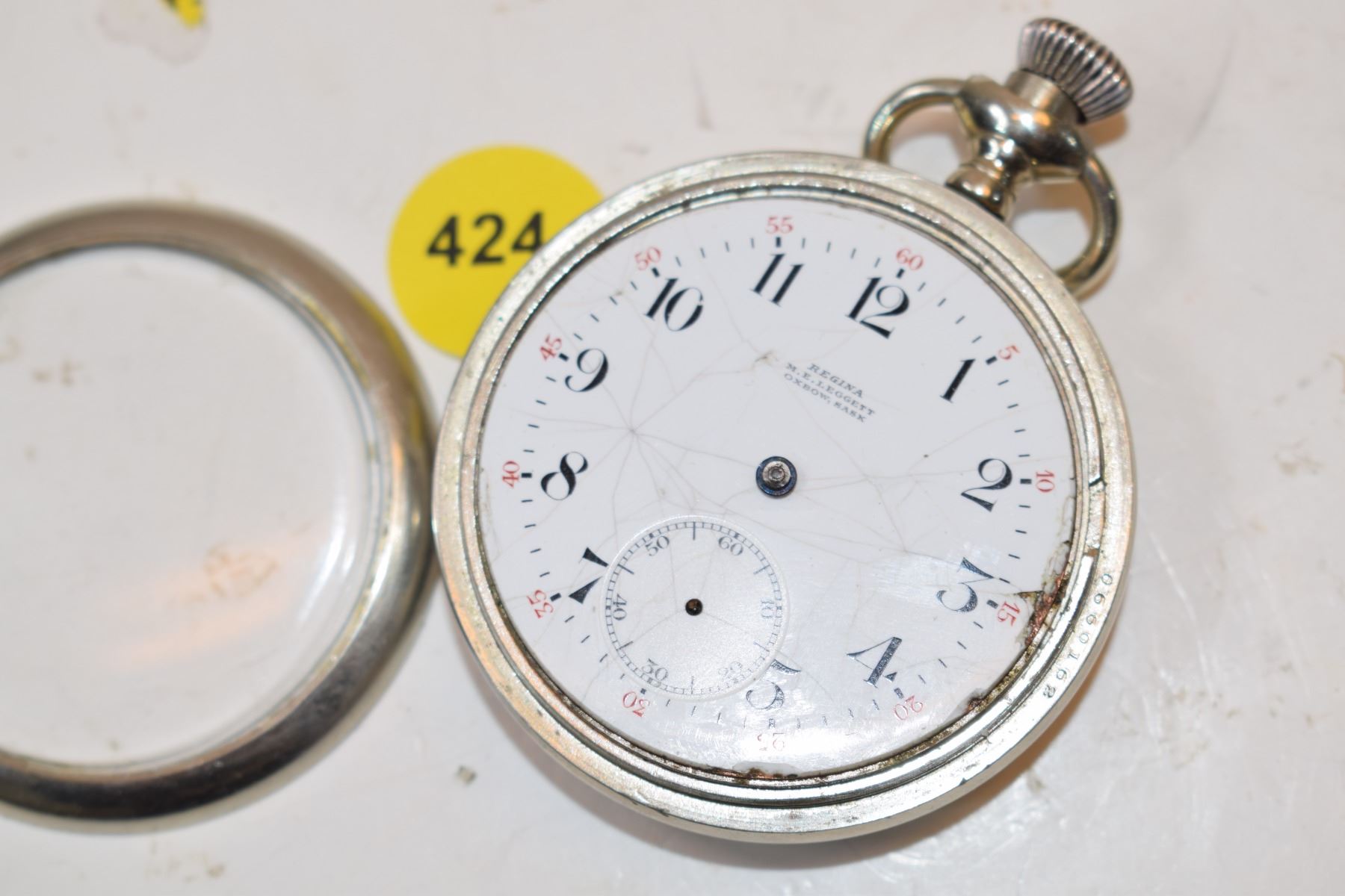 Regina pocket watch for parts - Oxbow, SK - Schmalz Auctions