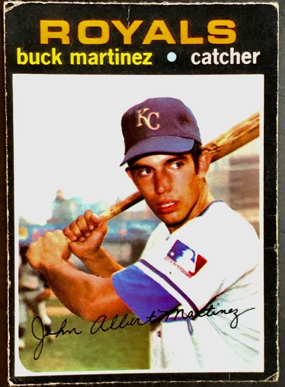 1971 O-PEE-CHEE BUCK MARTINEZ - Schmalz Auctions