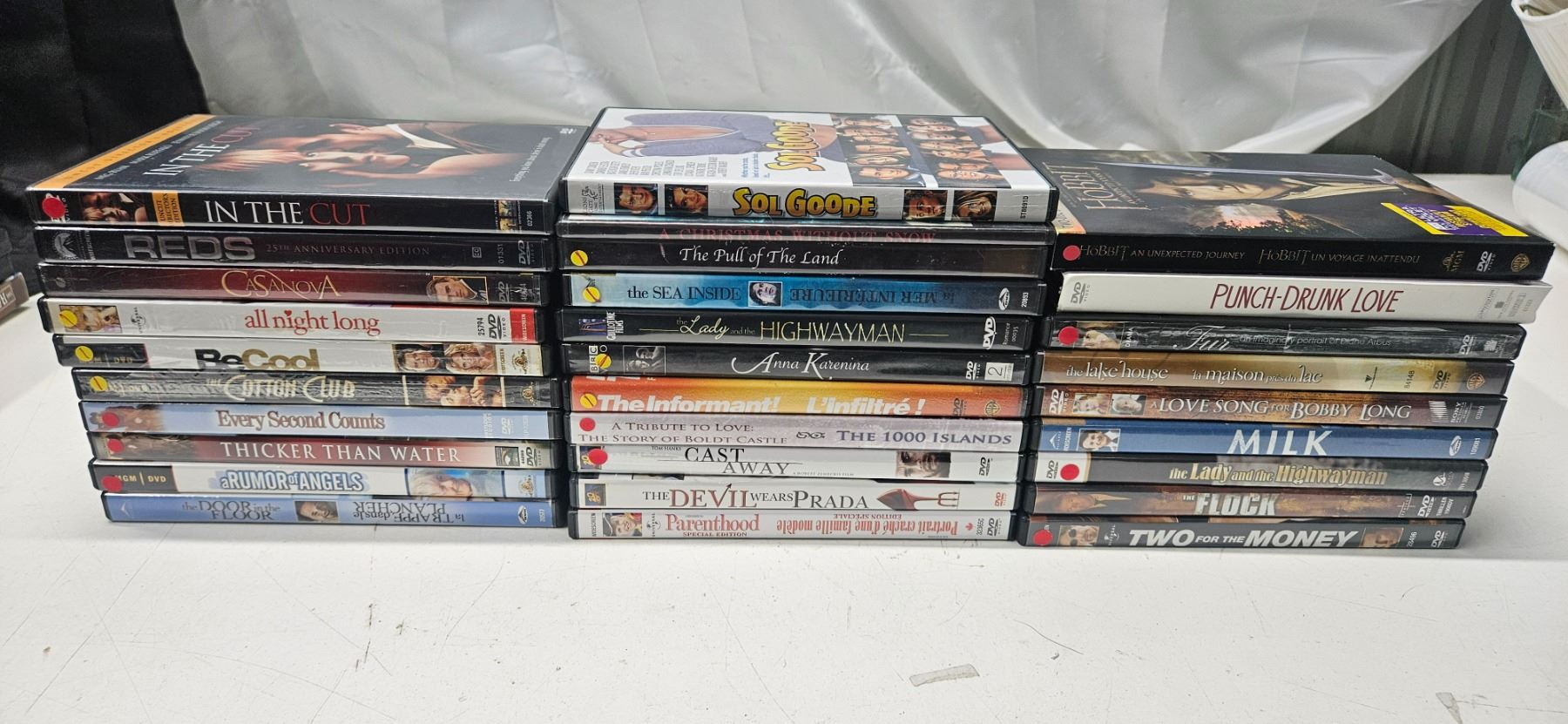 30 romance movie dvds - Schmalz Auctions