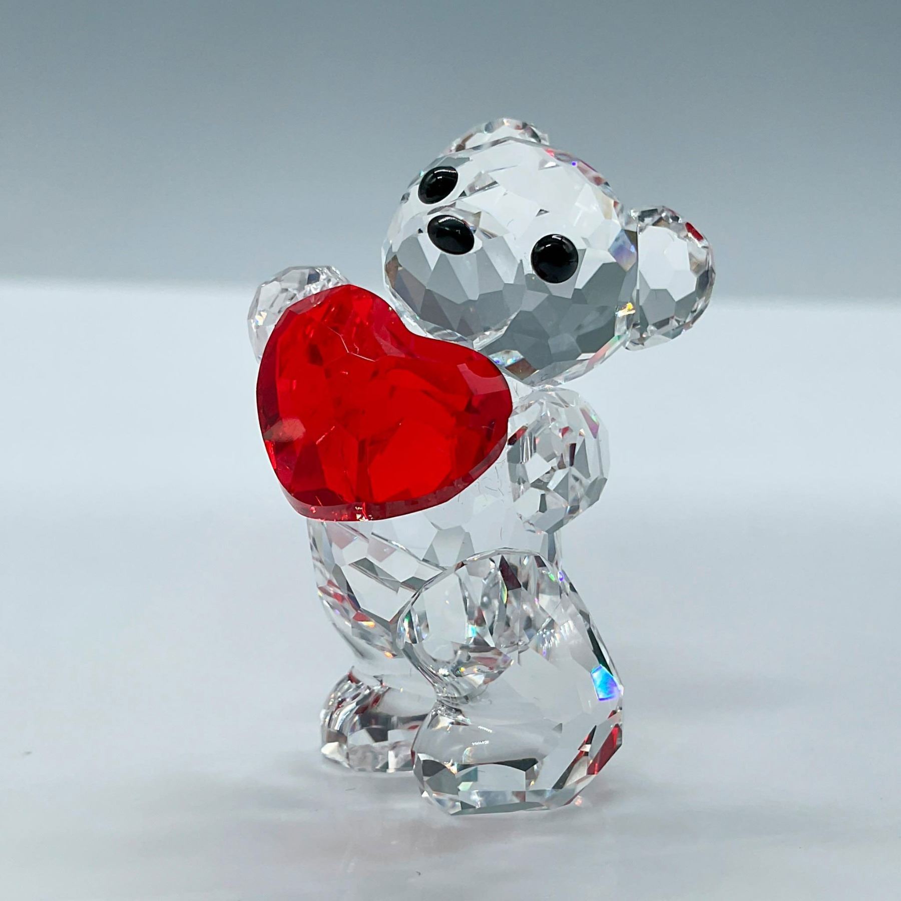 Swarovski Crystal Figurine, Kris Bear, A Heart for You
