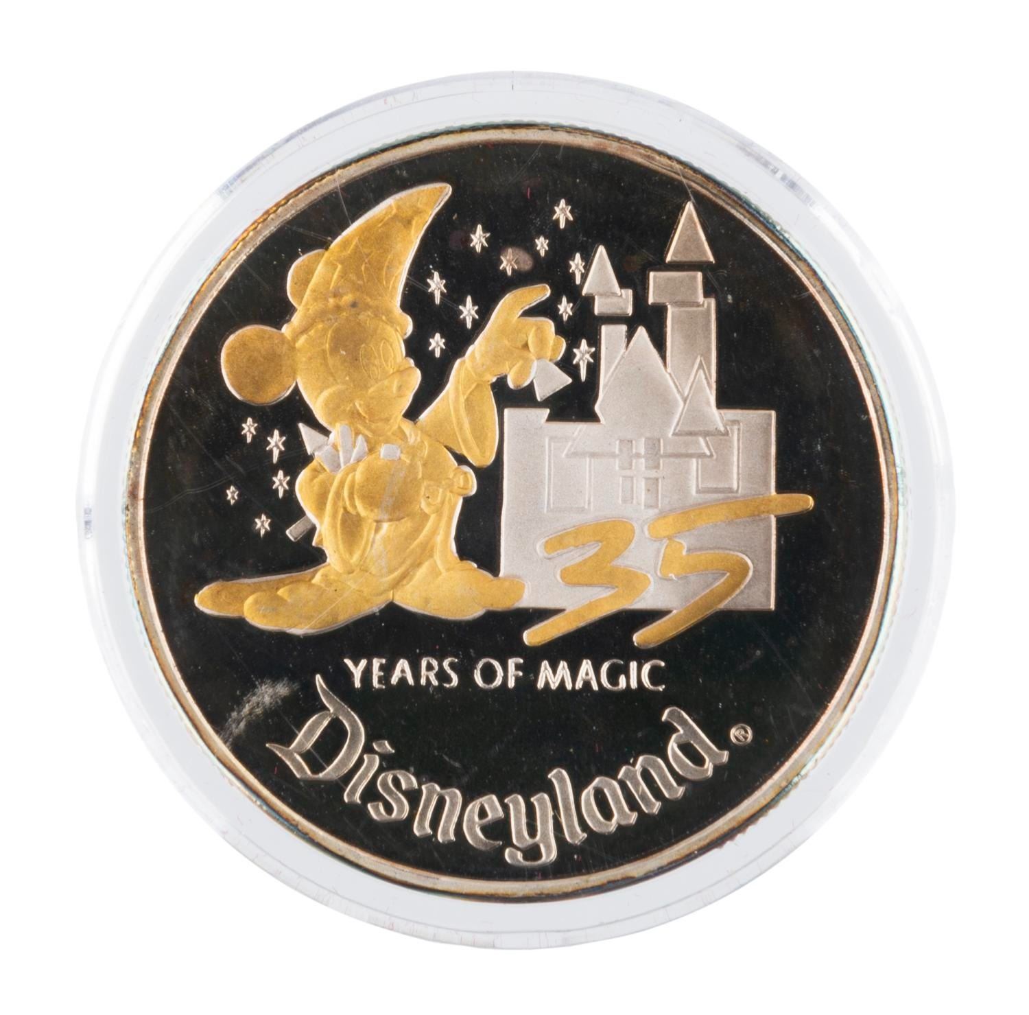 A Disneyland 35th Anniversary Coin.