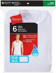 Hanes MenS Ribbed Tank