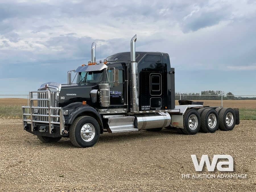 2016 KENWORTH W900 SLEEPER TRI-DRIVE TRUCK TRACTOR - Weaver Bros ...