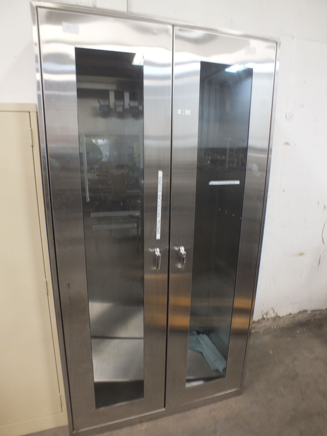 2 Door Stainless Steel Scope storage Cabinet