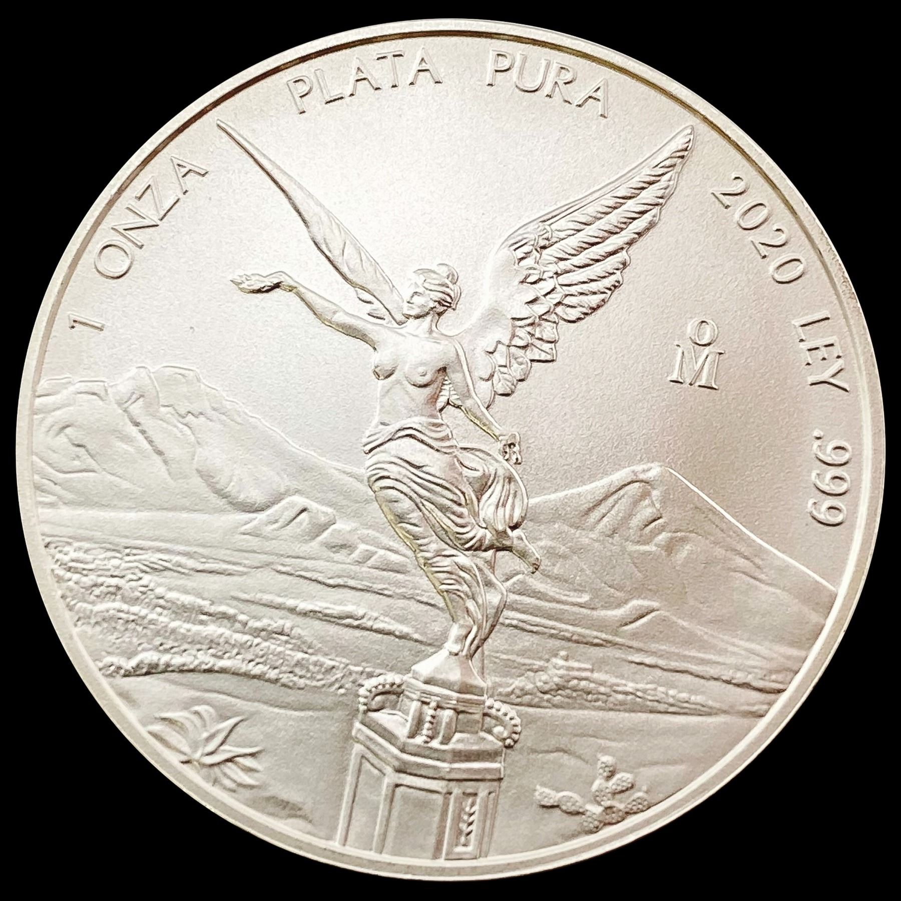 2020Mo Mexico Silver Onza 1oz GEM BU