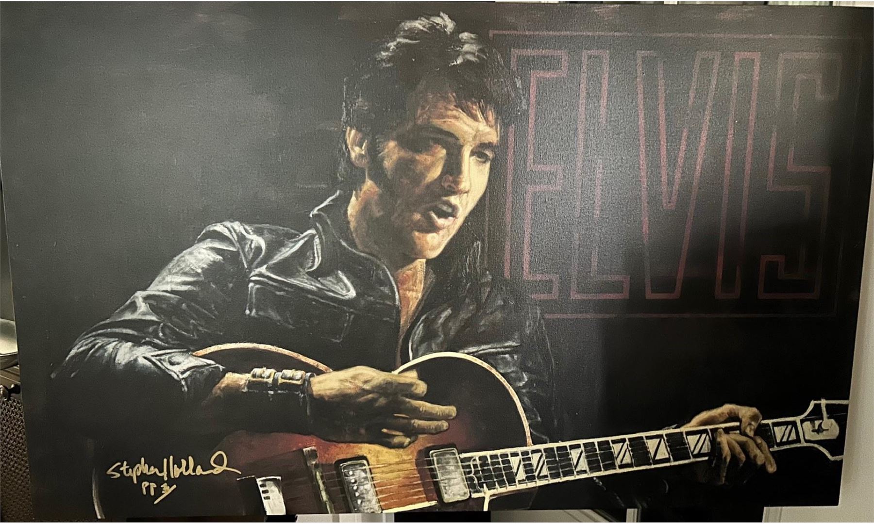 Elvis Presley by Stephen Holland