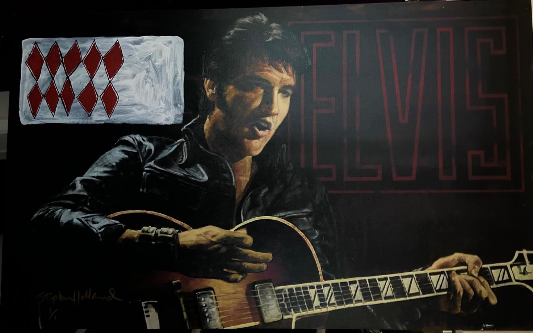 Elvis Presley by Stephen Holland