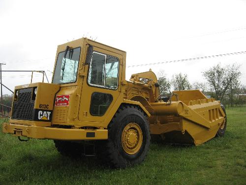 CATERPILLAR 613C (US ARMY CORP. SPECIAL APPLICATION) OPEN BOWL MOTOR ...