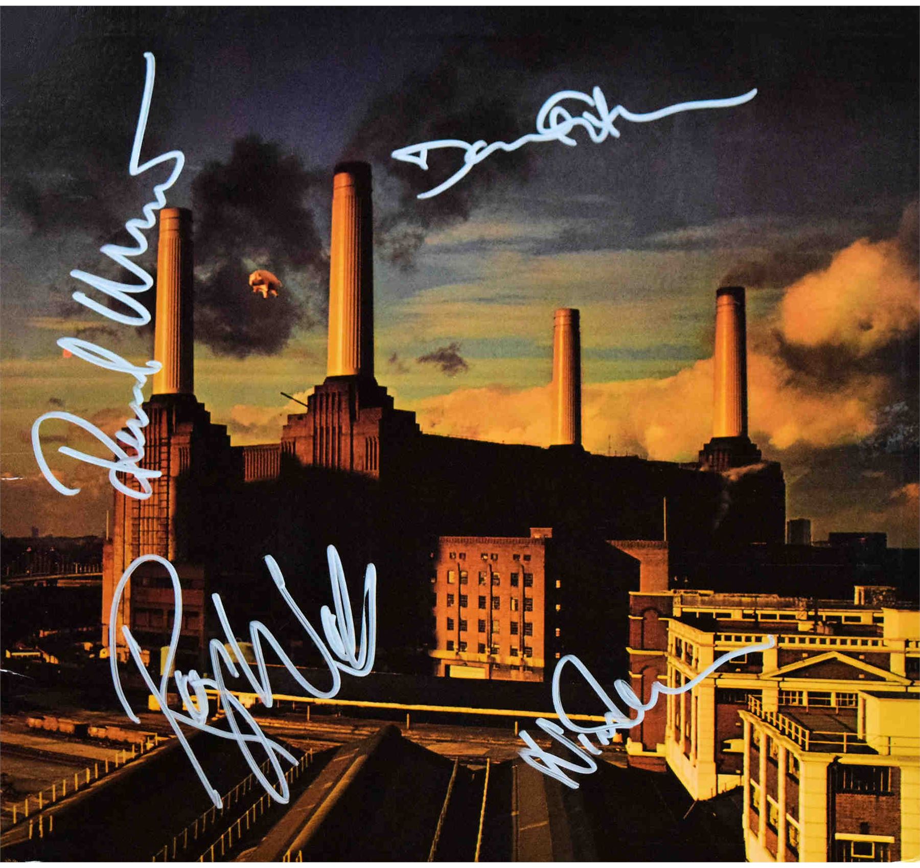 Pink Floyd signed Animals album