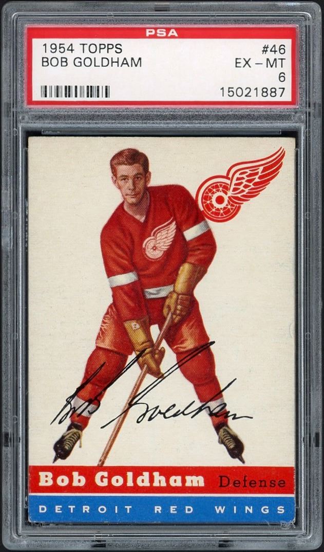 1954-55 Topps #46 Bob Goldham (PSA 6)