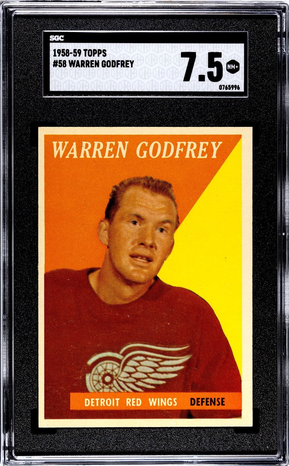 1958-59 Topps #58 Warren Godfrey (SGC 7.5)