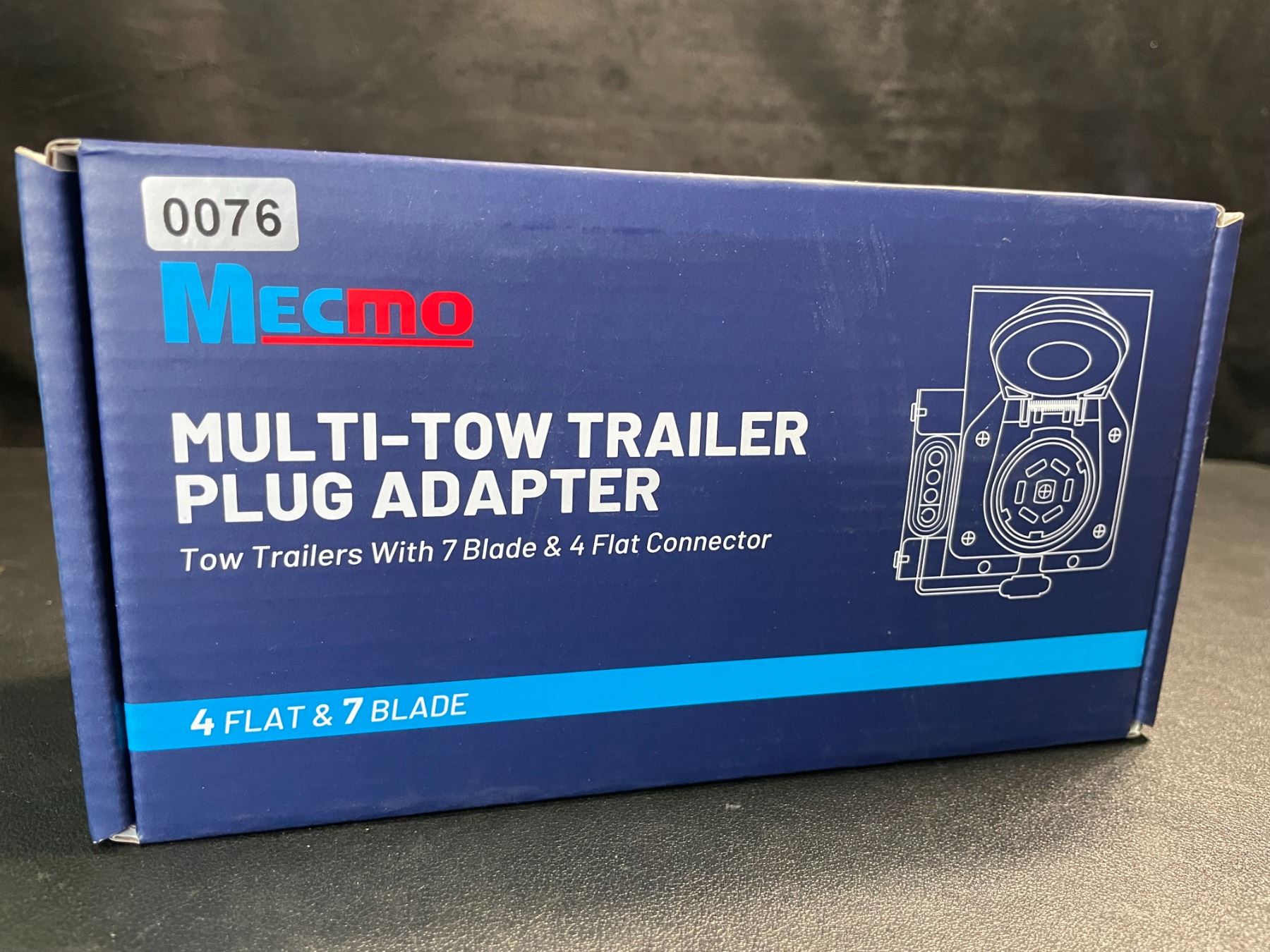1 Mecmo Multi-Tow Trailer Plug Adapter - New
