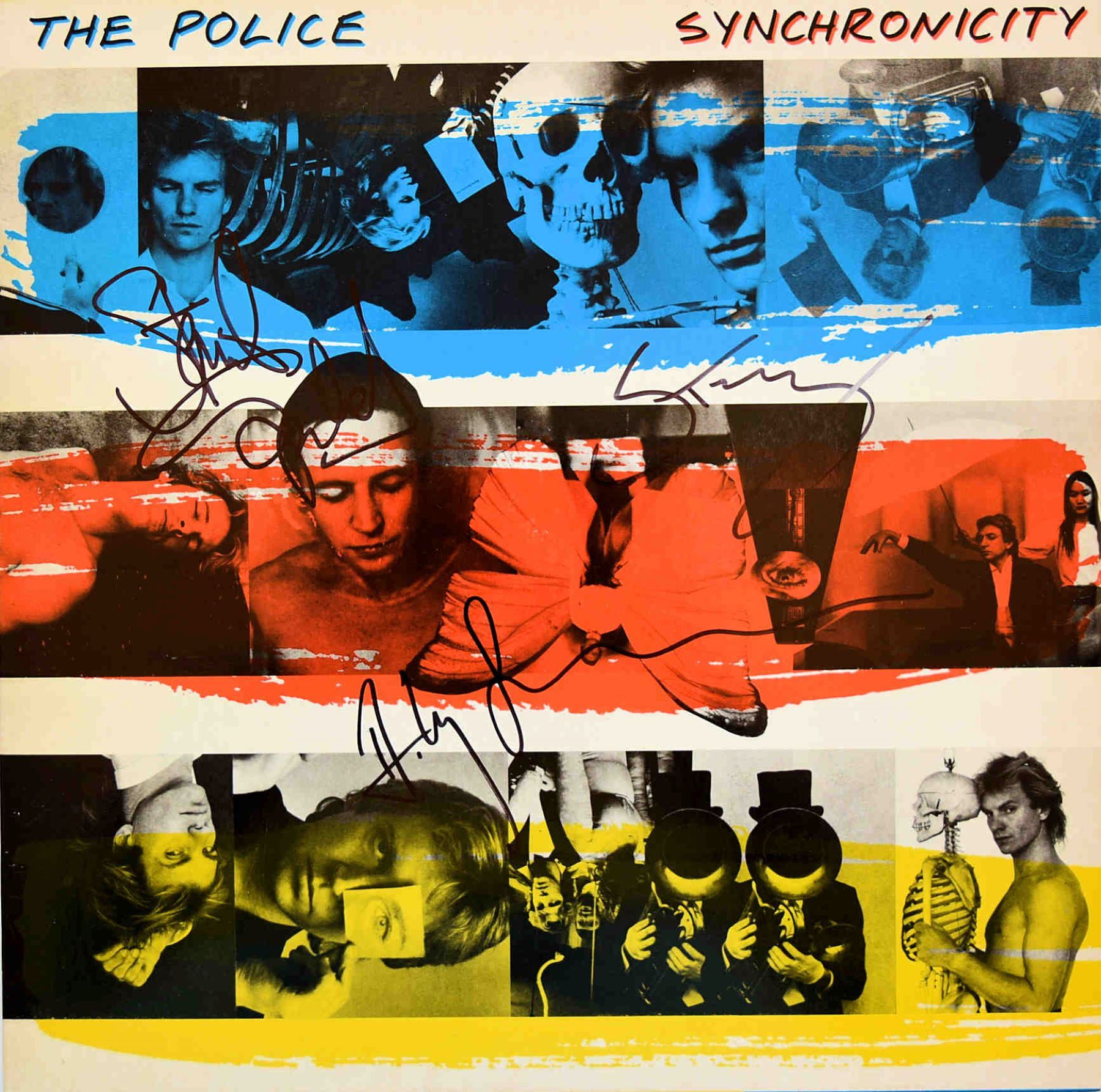 The Police signed Synchronicity album