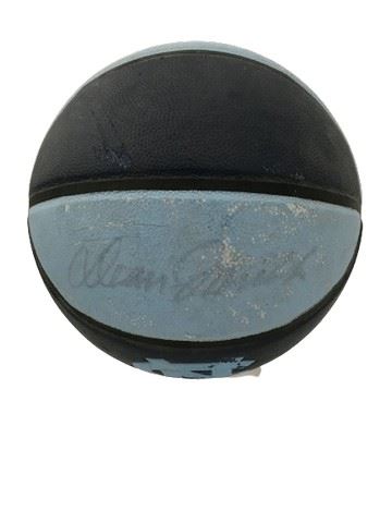 UNC Tarheels Dean Smith Signed Basketball