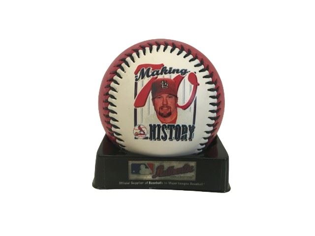 Limited edition 1998 Mark McGwire 70th home run Baseball