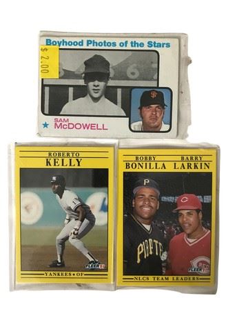 Baseball Legends Card Trio