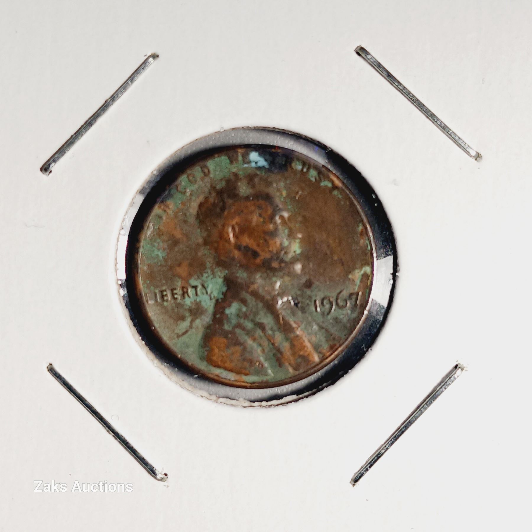 1967 USA 1 Cent Coin