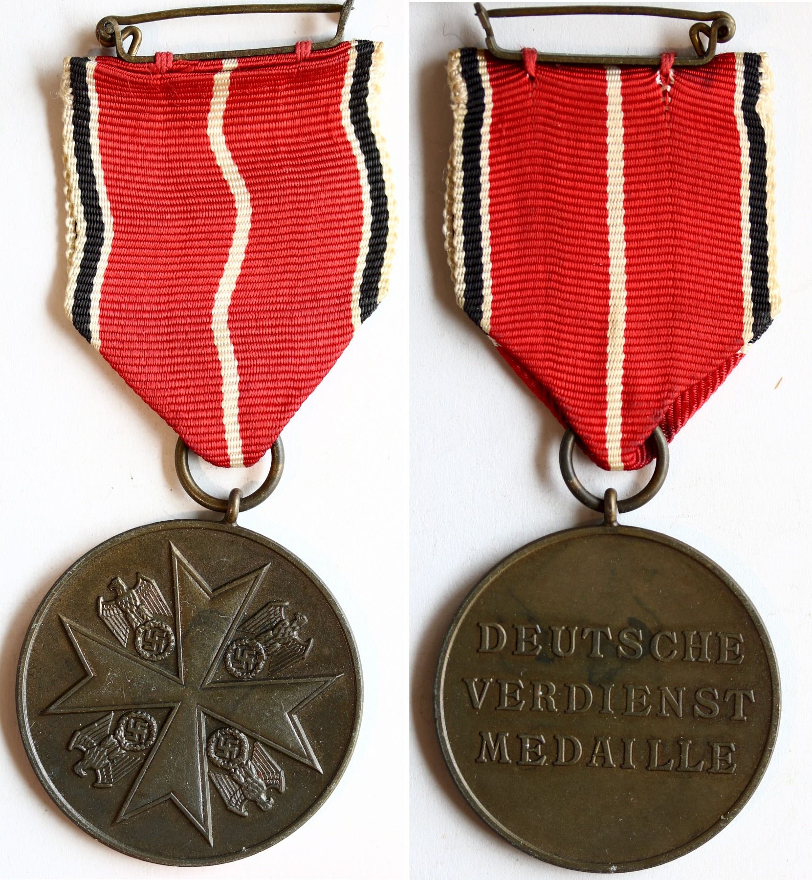 Militaria Medal; WW2 German Third Reich Order Of The German Eagle ...