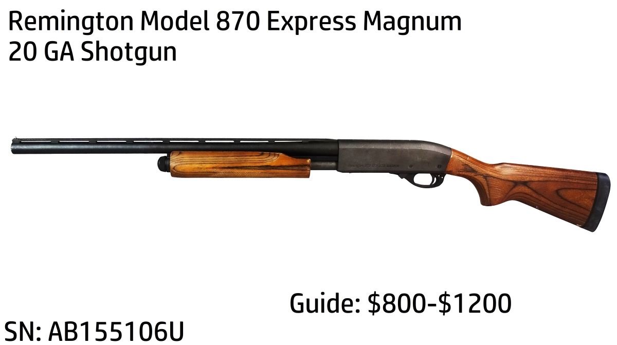Remington Model 870 Express Magnum 20 GA Shotgun