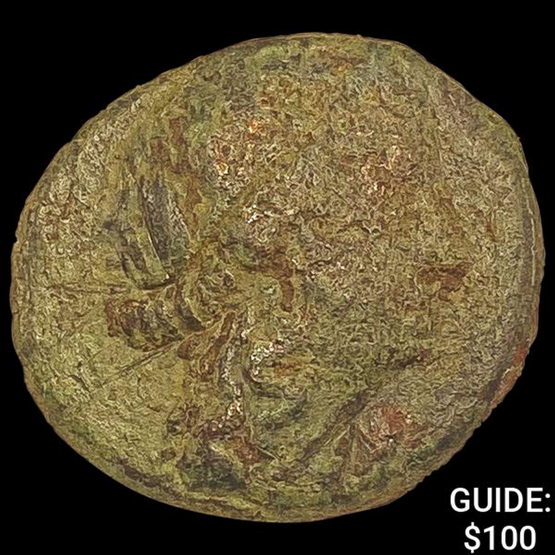 Sicily, Syracuse Hiketas II 287-278 BC AE ABOUT UNCIRCULATED