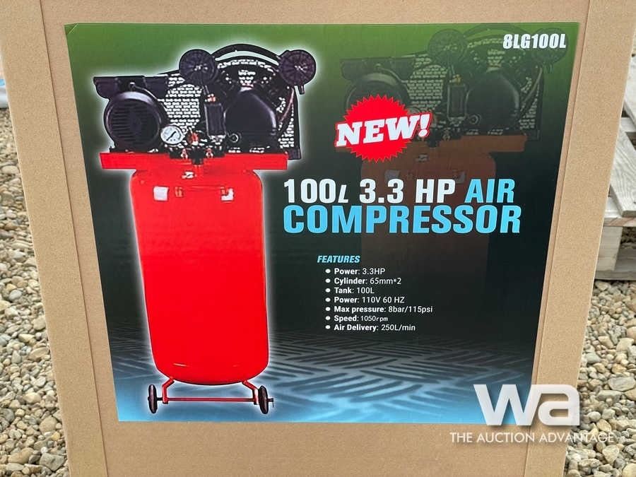 (UN-USED) AIR COMPRESSOR - Weaver Bros. Auctions Ltd.