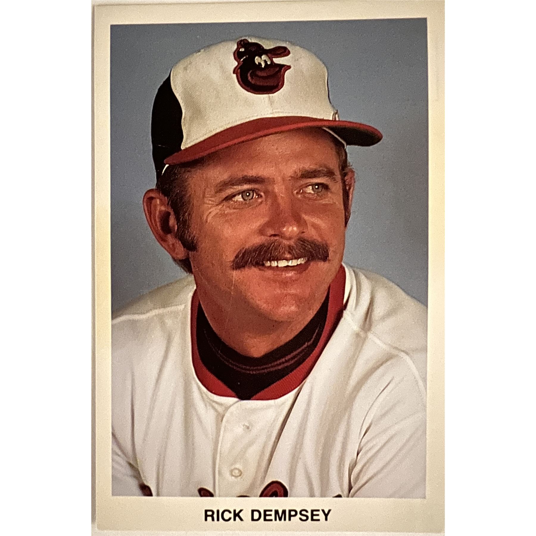 Baltimore Orioles Rick Dempsey baseball trading card
