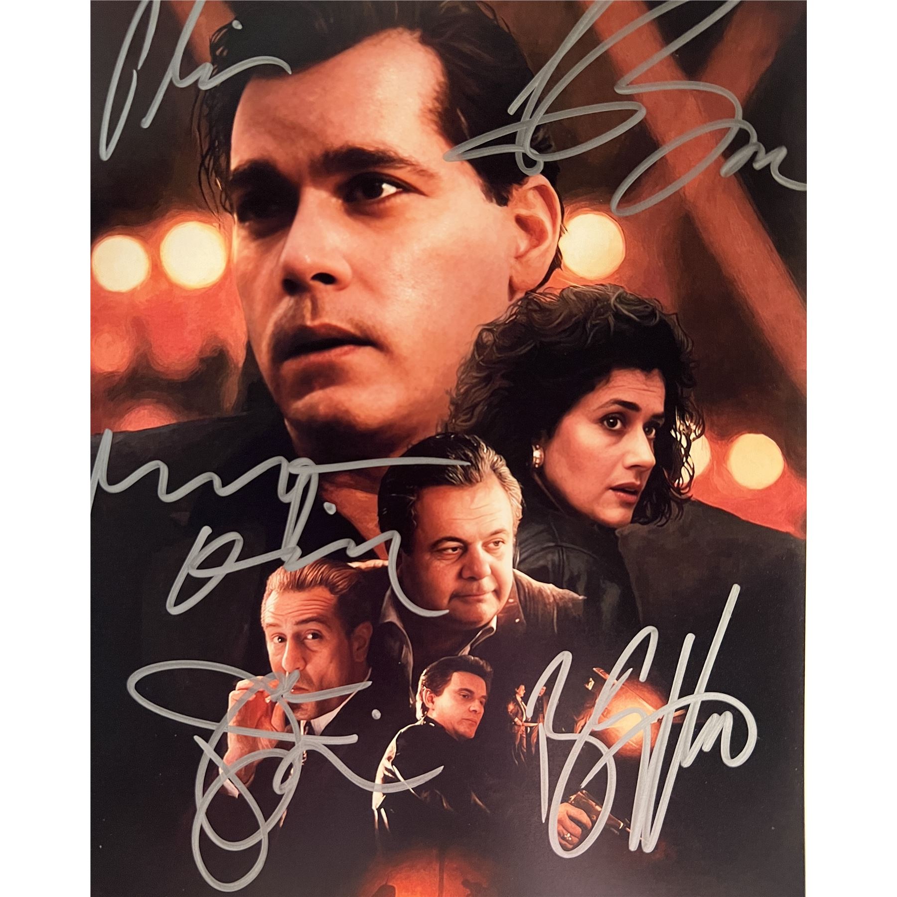 Goodfellas cast signed photo