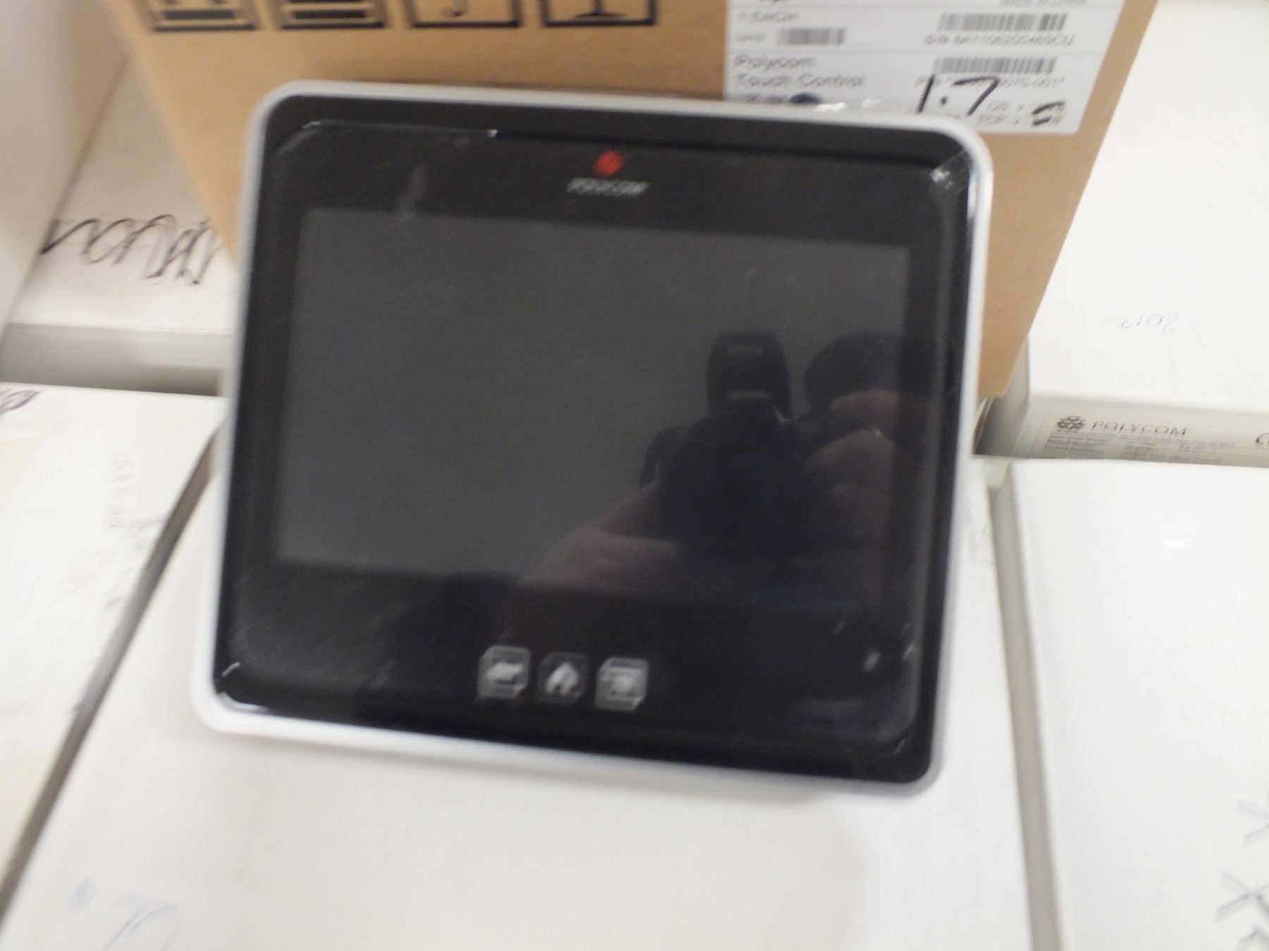 8 Poly Com Touch Screens