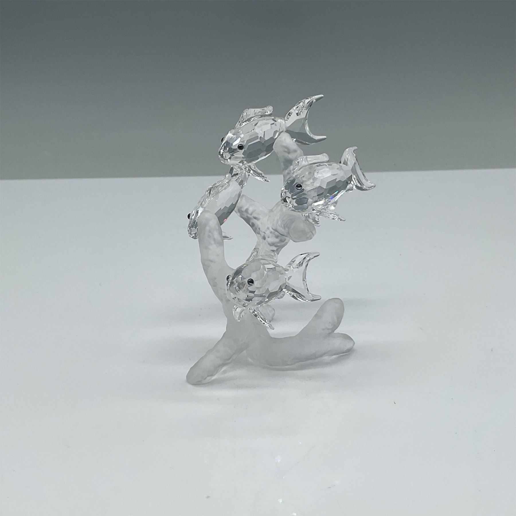 Swarovski Crystal Figurine, School of Fish w/Box