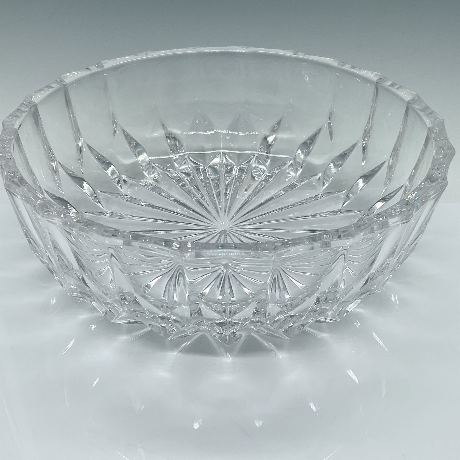 Cut Crystal Bowl, Starburst Pattern