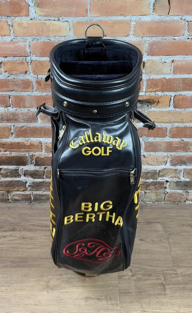 Vintage Callaway Golf Big Bertha Staff Cart Bag