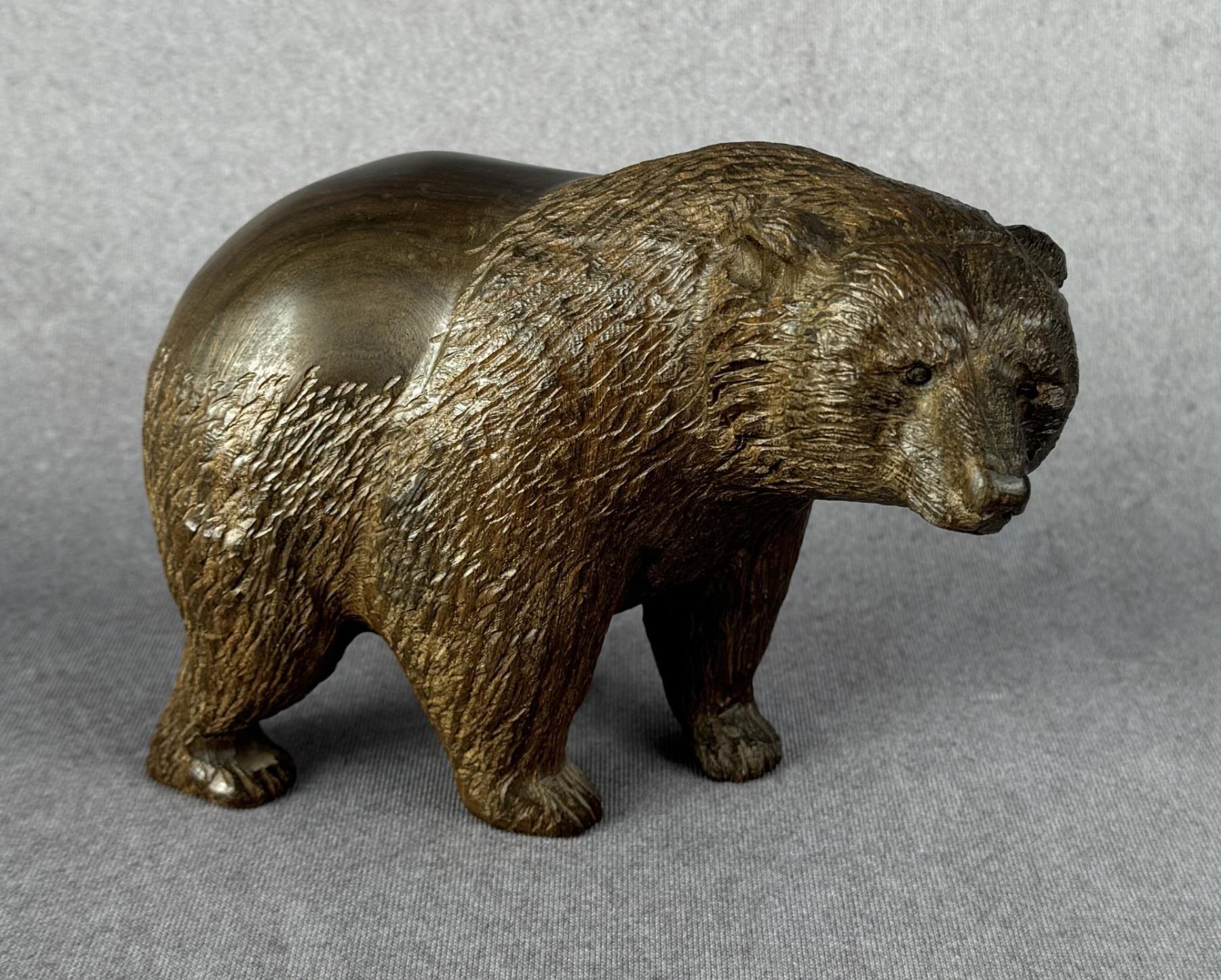 Mexican Ironwood Bear Carving