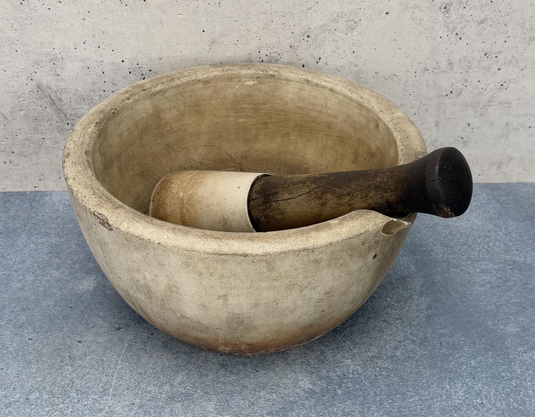 Very Large Pharmacy Mortar & Pestle