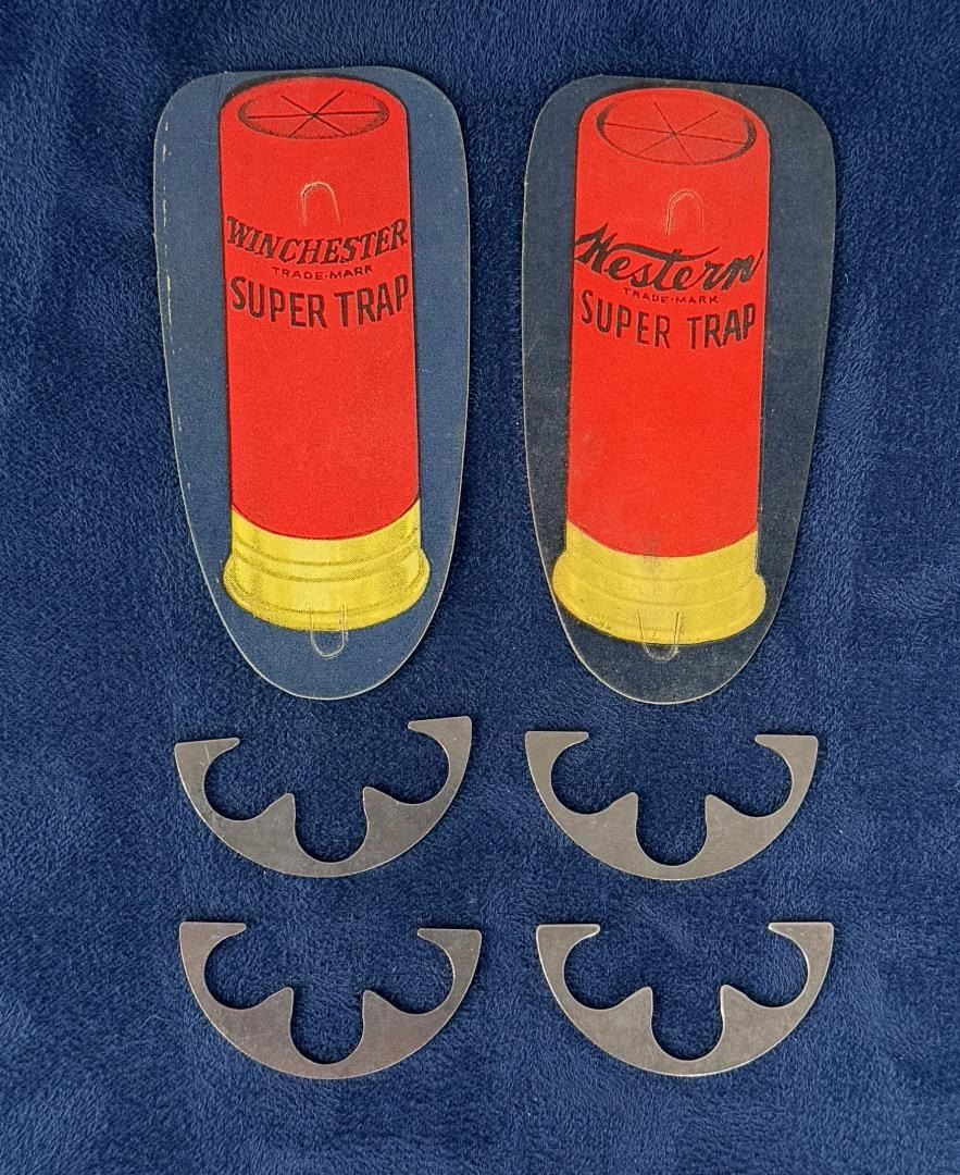 Winchester Western Super Trap Die Cut Advertising