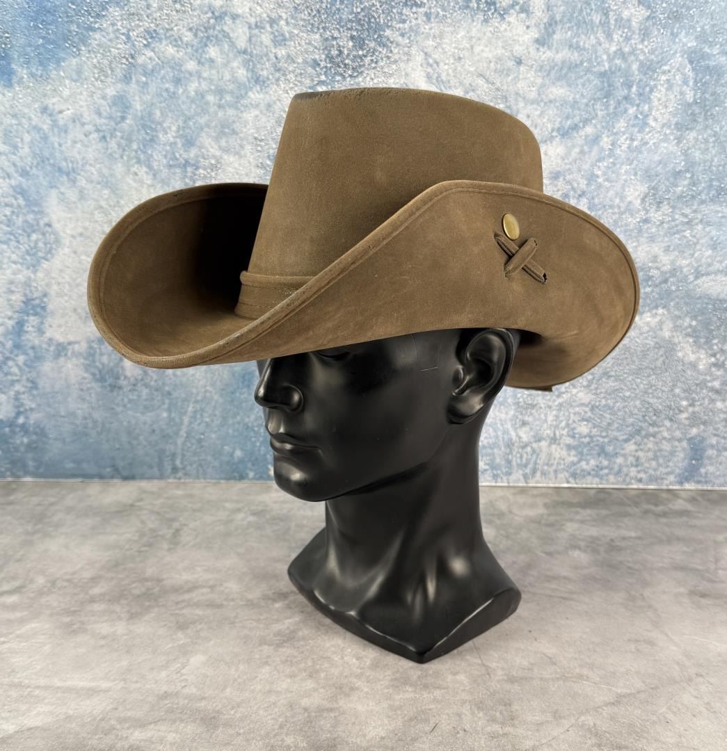 Leather Snap Side Montana Cowboy Hat