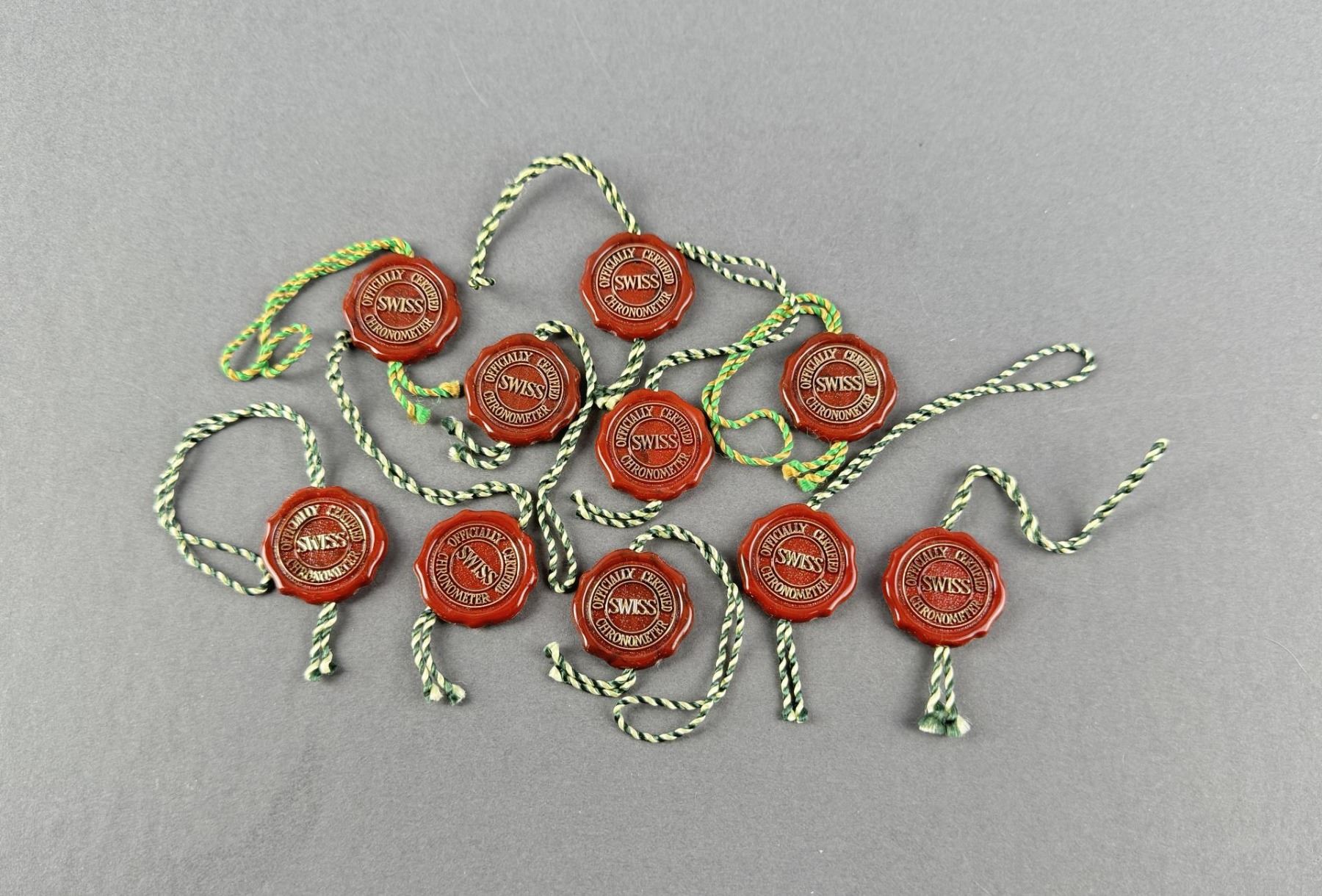 Rolex Guarantee Warranty Hang Tags Red Seal