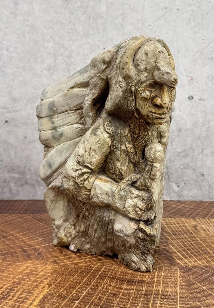 Dwight Billedeaux Salish Native American Sculpture