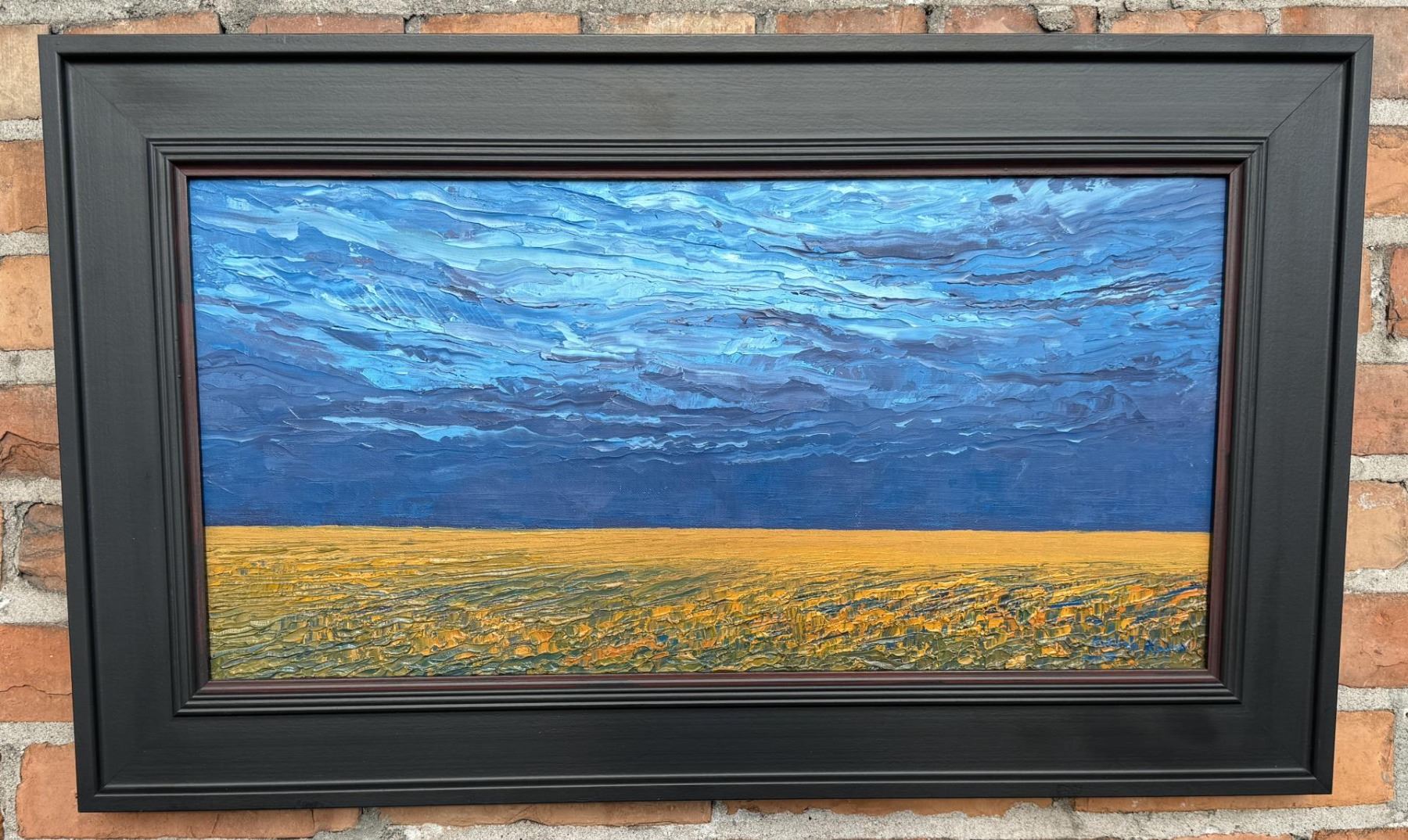 Michele Kapor Montana Oil on Board Painting