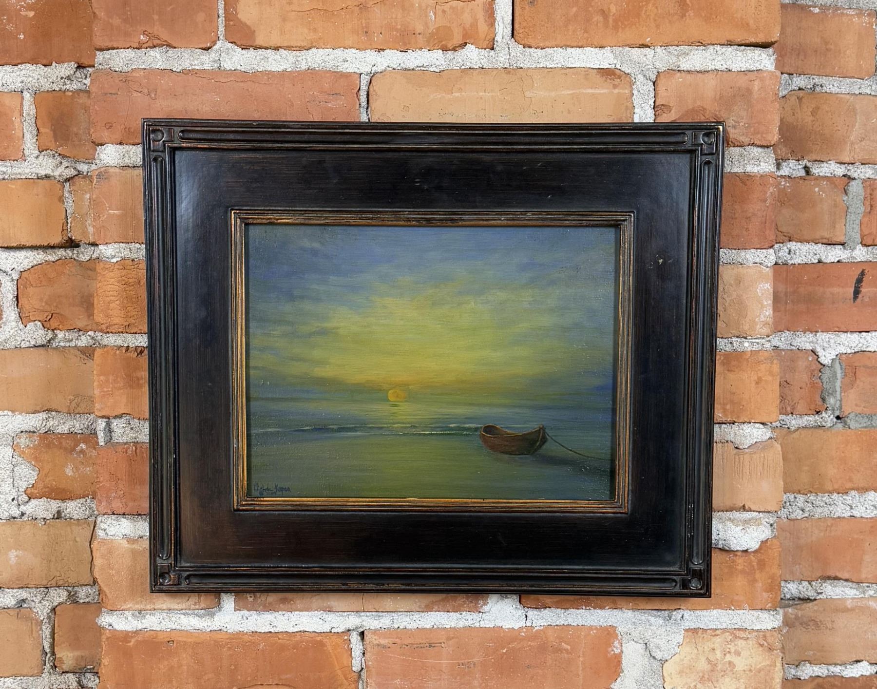 Michele Kapor Montana Oil on Board Painting