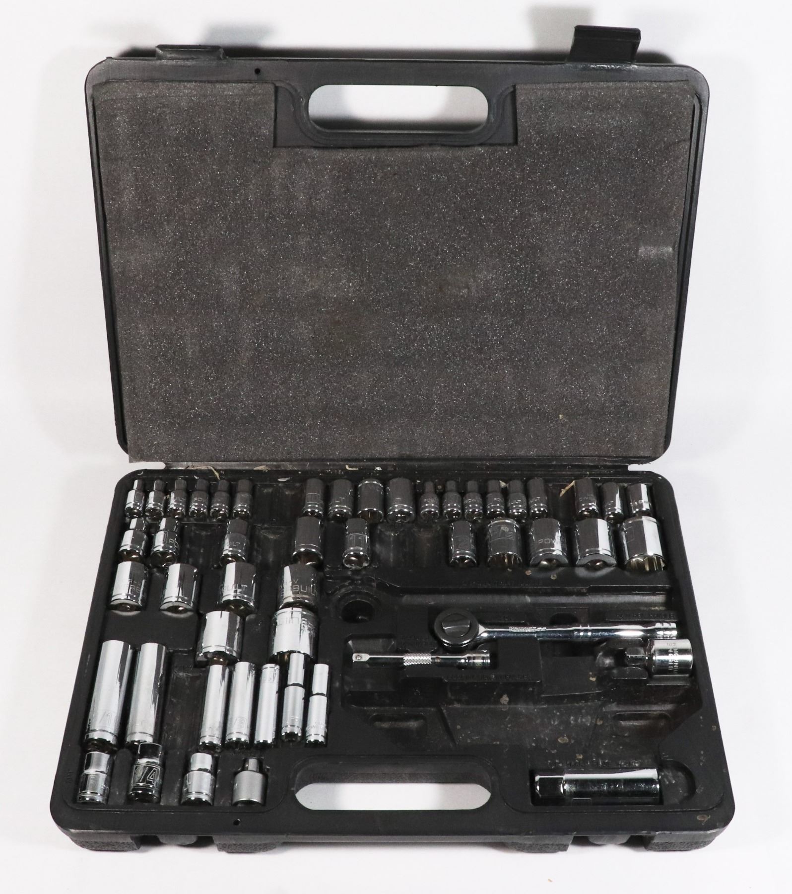 Powerbuilt Socket Set In Case