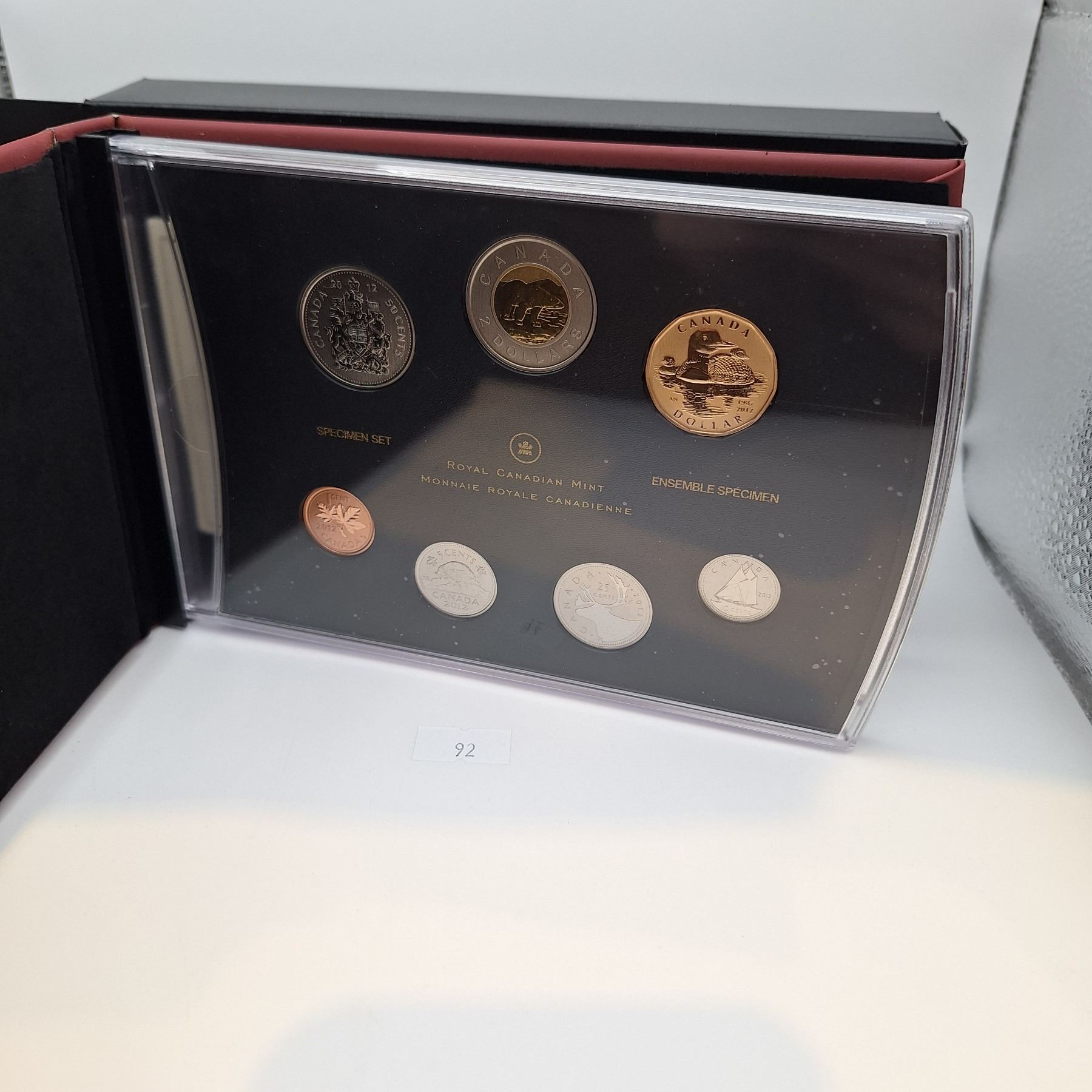 RCM 2012 Specimen Set - Beck Auctions Inc.