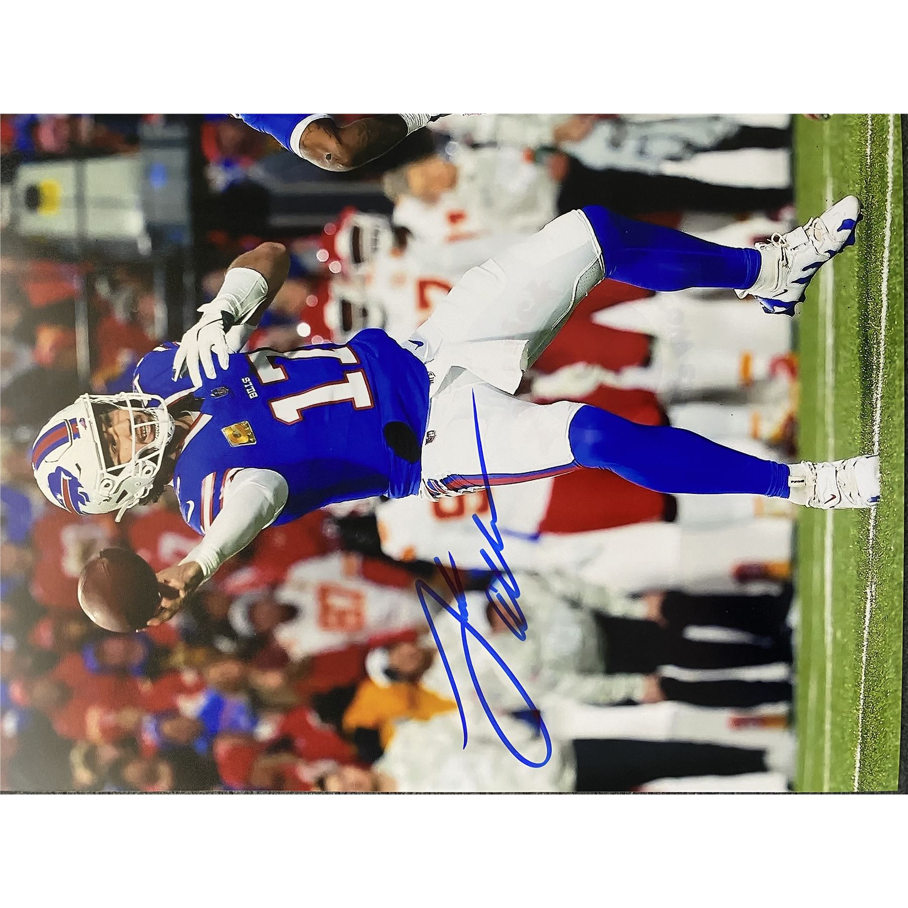 Buffalo Bills Quarterback Josh Allen signed photo