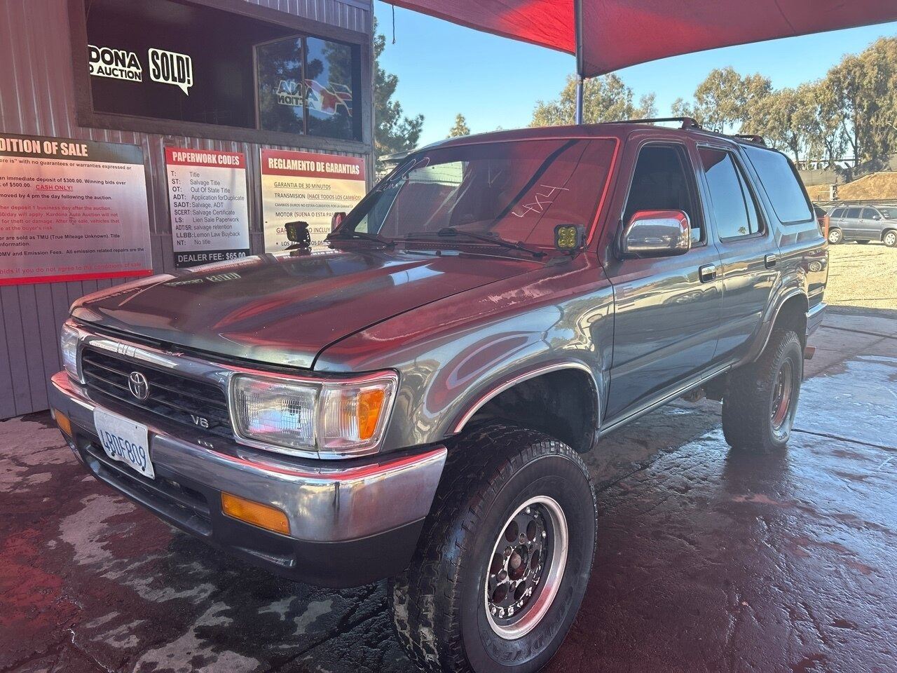 1993 TOYOTA 4RUNNER