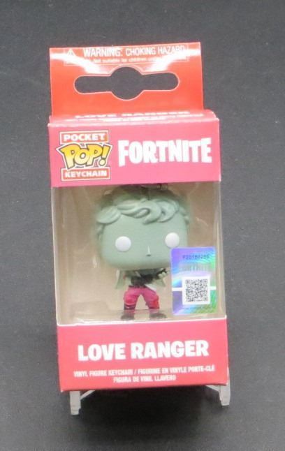 New Fortnite Love Ranger Vinyl Keychain